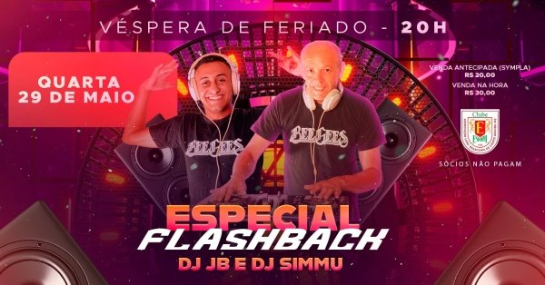 Especial Flashback em Campo Grande - Sympla