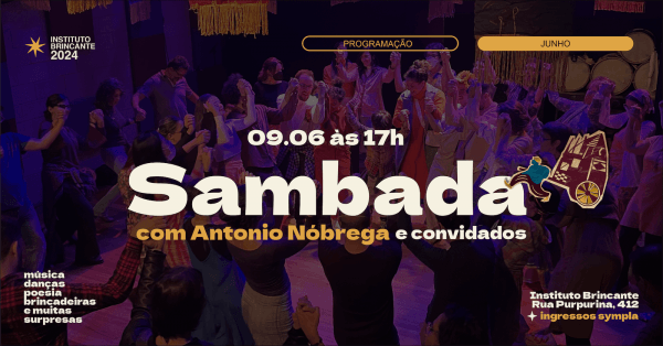 Sambada Brincante em São Paulo - Sympla