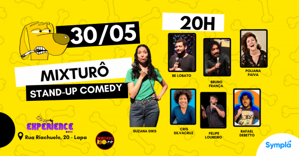 MIXTURÔ - COMÉDIA STAND-UP em Rio de Janeiro - Sympla