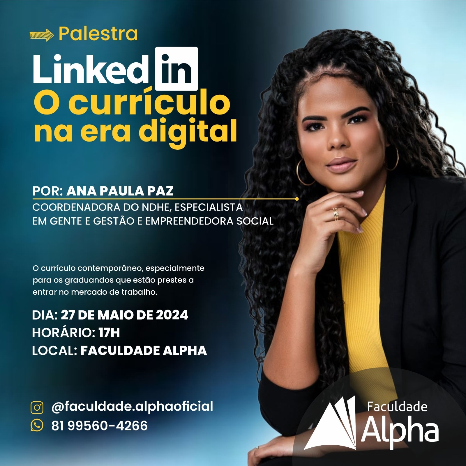 Linkedin: O currículo na era digital em Recife - Sympla