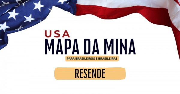 USA MAPA DA MINA RESENDE em Resende - Sympla