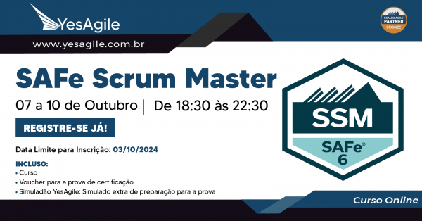 SAFe Scrum Master com certificação SAFe® SSM - 100% em Português ...