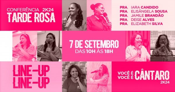 Conferência Tarde Rosa 2024 em São Paulo - Sympla