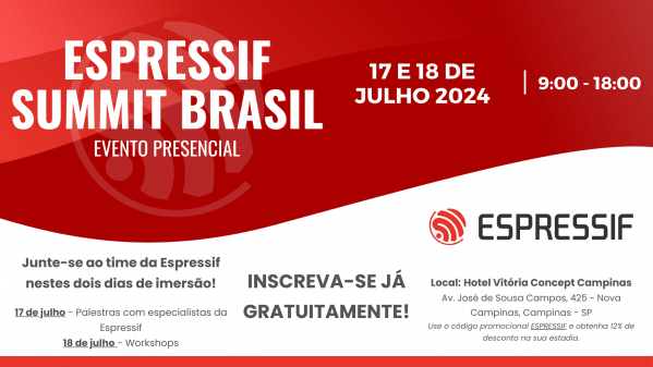 Workshop Introdução Ao Esp Idf Com O Esp32 C6 En Espressif Summit Brasil 2024 Em Campinas