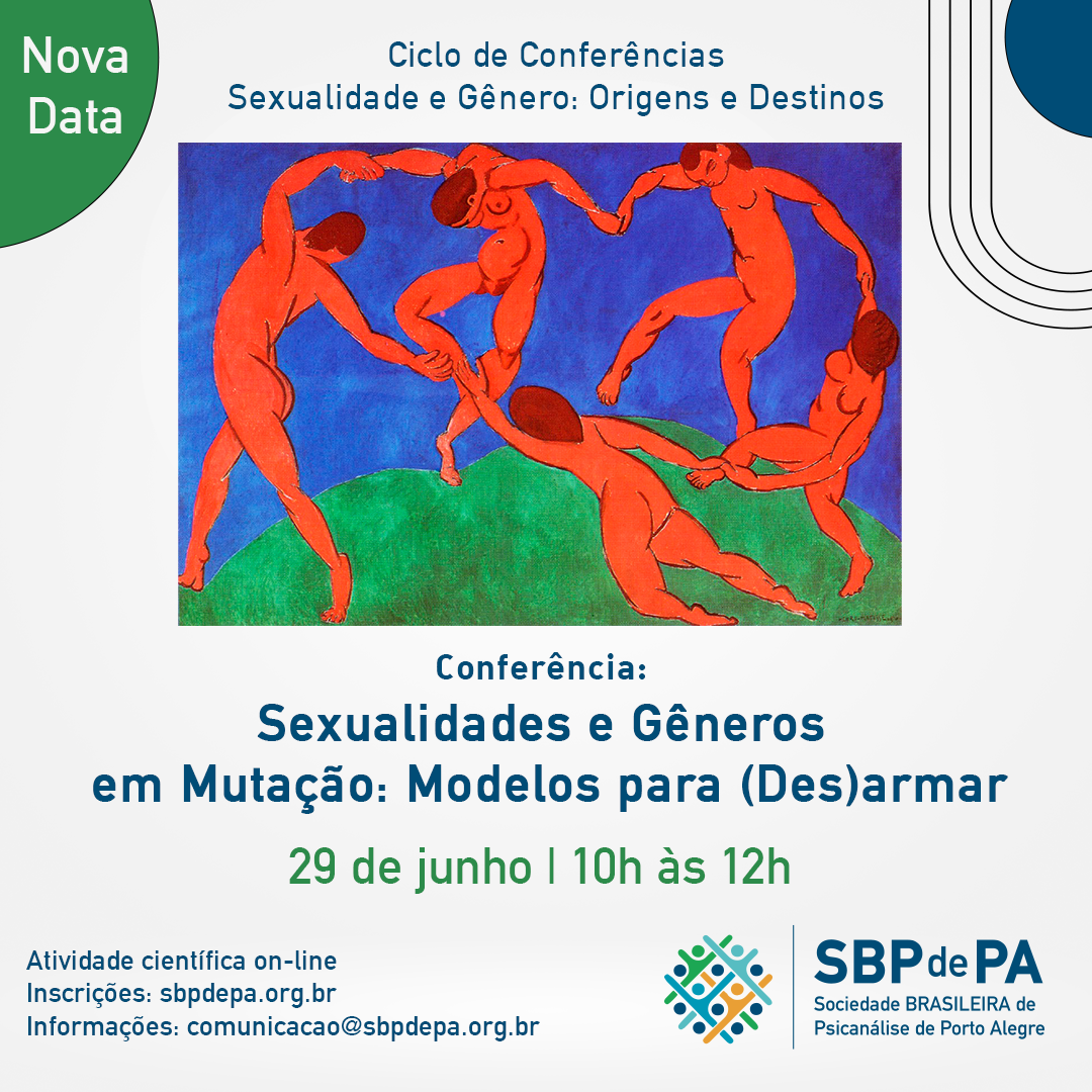 Ciclo De Conferências Da Sbpdepa Sexualidades E Gêneros Em Mutação