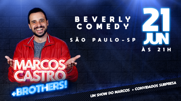 MARCOS CASTRO com o show MARCOS CASTRO + BROTHERS em São Paulo - Sympla