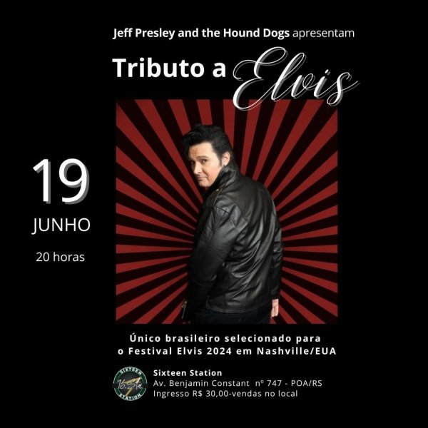 Jeff Presley and The Hound Dogs - Tributo ao Rei do Rock em Porto ...