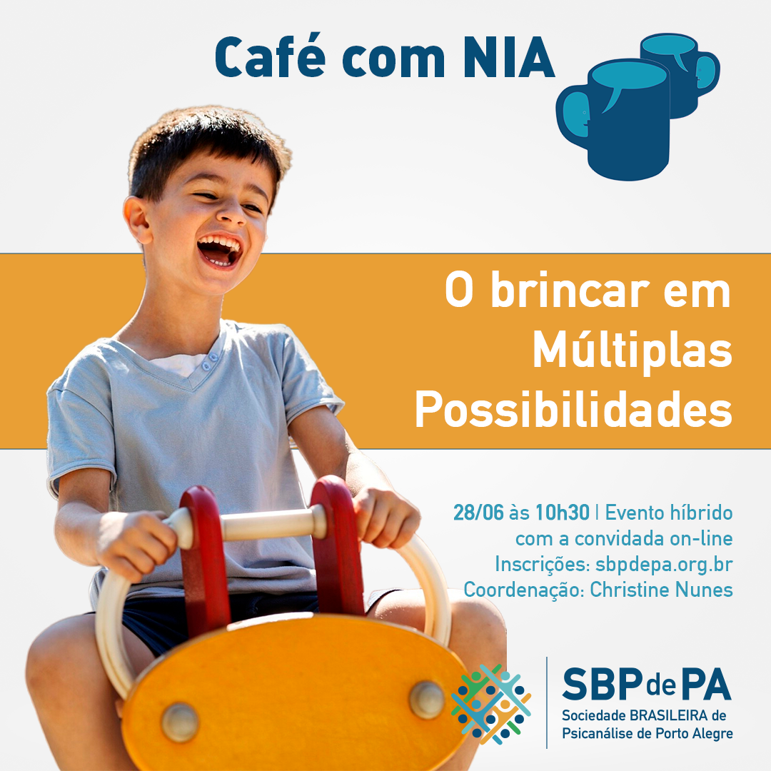 Café com NIA: O brincar em múltiplas possibilidades - online - Sympla