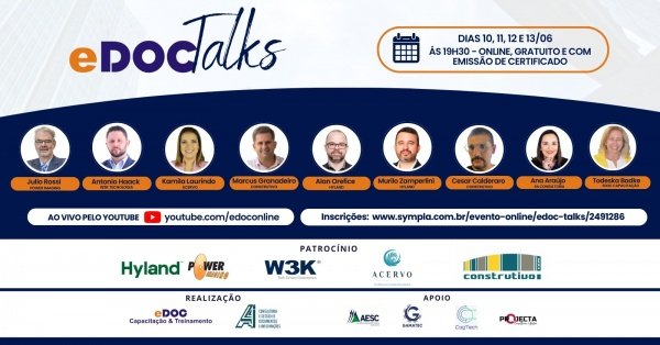 eDOC Talks - online - Sympla
