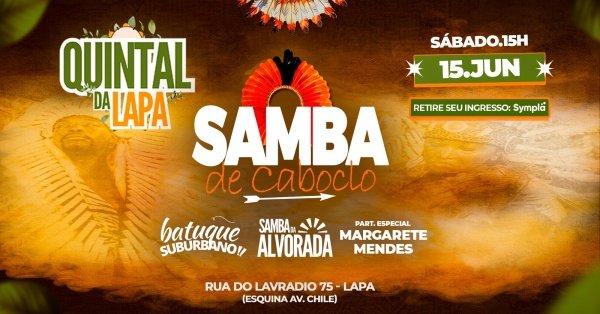 Quintal da Lapa - Samba de Caboclo,Samba da Alvorada, Batuque Suburbano ...