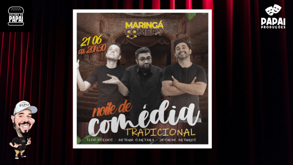 standup comedy - Até que a Piada nos separe em Maringá - Sympla