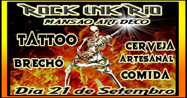 ROCK INK RIO em Rio de Janeiro - Sympla