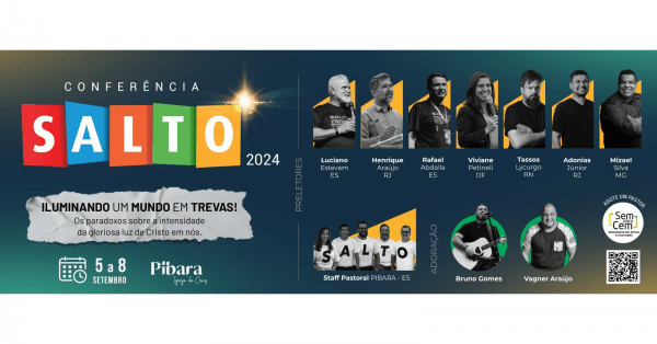 Conferência SALTO 2024 - Programa Sem para CEM em Aracruz - Sympla