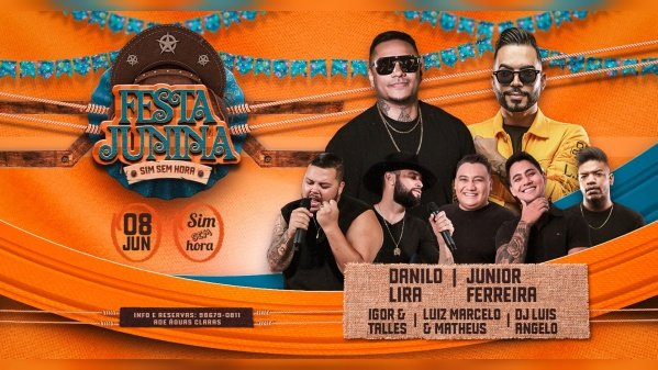 FESTA JUNINA DO SIM SEM HORA SÁBADO 08 DE JUNHO em Brasília - Sympla
