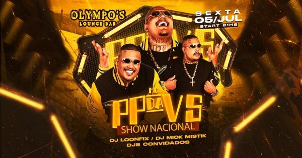 SHOW NACIONAL - MC PP DA VS em São José dos Pinhais - Sympla