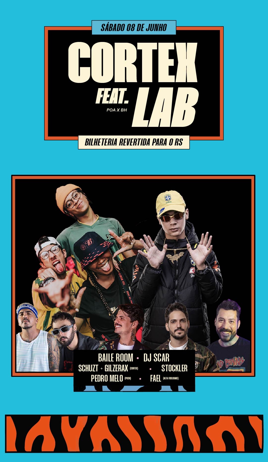 Cortex feat. Lab | Sábado | 08.06 em Belo Horizonte - Sympla