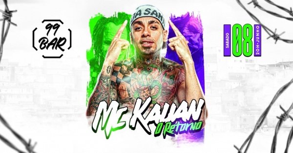 99 Bar - Mc Kauan em São Paulo - Sympla
