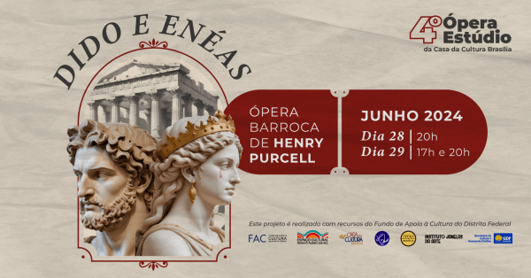 Dido e Enéas, ópera de Purcell em Brasília - Sympla