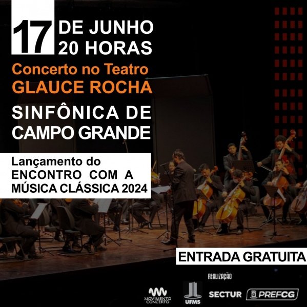 Concerto Sinfônica de Campo Grande em Campo Grande - Sympla