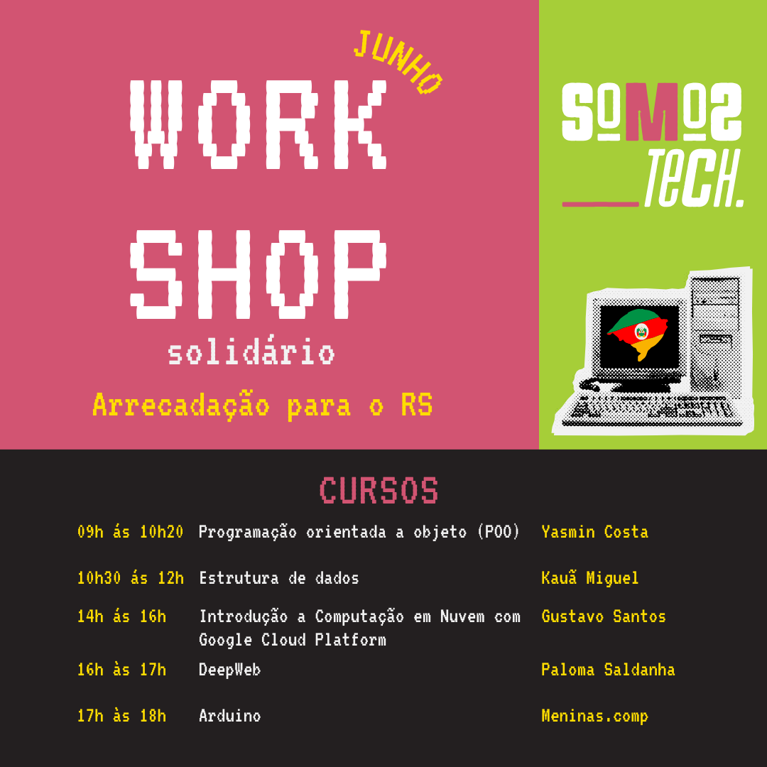 SomoS_Tech: Workshop Solidário em Brasília - Sympla