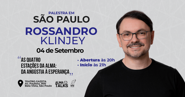 Rossandro Klinjey - Palestra em São Paulo - "As Quatro Estações da Alma ...