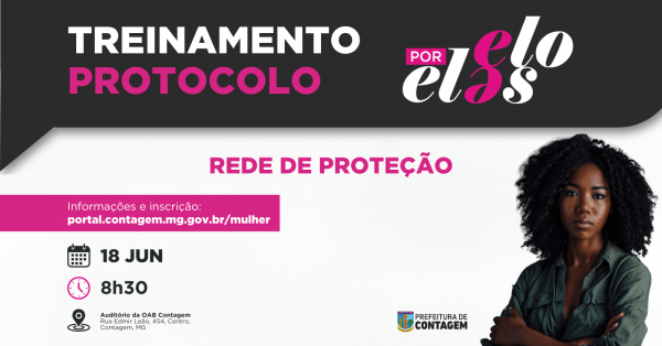 TREINAMENTO PROTOCOLO ELO POR ELAS em Contagem - Sympla