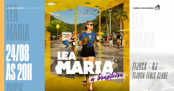 Lea Maria em À BRASILEIRA no Tijuca Tênis Clube [24/08] em Rio de ...