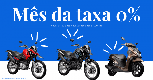 Mês da taxa zero - Yamais Yamaha em São Paulo - Sympla
