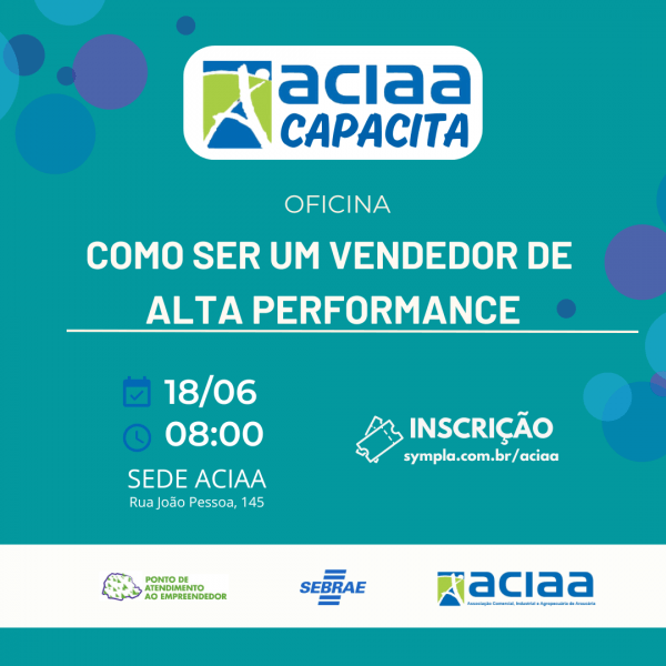 Como ser um vendedor de Alta Performance em Araucária - Sympla
