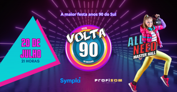 Volta 90 - Caxias do Sul em Caxias do Sul - Sympla