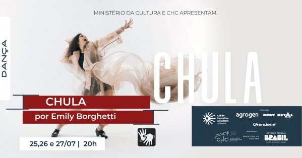 CHULA POR Emily Borghetti em Porto Alegre - Sympla