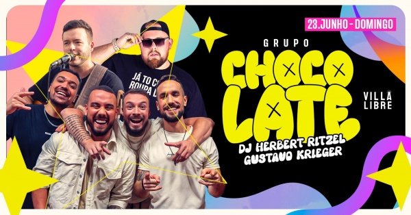 GRUPO CHOCOLATE + CONVIDADOS em Três Coroas - Sympla