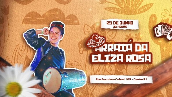 Arraia da Eliza Rosa em Rio de Janeiro - Sympla