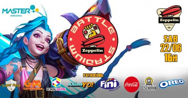 ZEPPELIN BATTLE STADIUM II em Divinópolis - Sympla