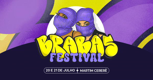 BRABAS FESTIVAL em Goiânia - Sympla