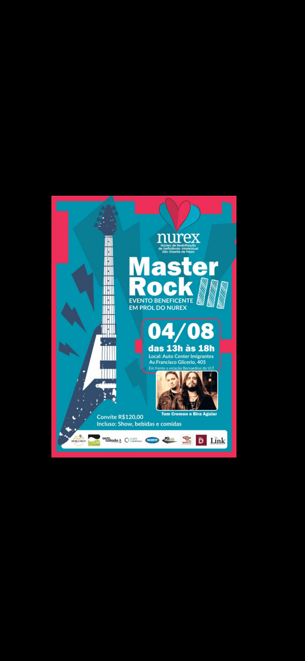 MASTER ROCK III em Santos - Sympla