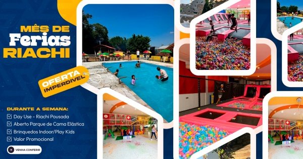 Day Use Riachi Pousada em Atibaia - Sympla