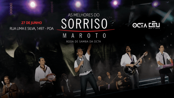 As melhores do Sorriso Pagode da Octa Ceu bar em Porto Alegre - Sympla