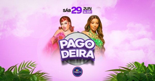 Pagodeira (estreia), Sábado - 29/06 @TRIBUTOPARTY em Pelotas - Sympla