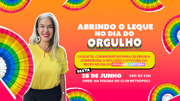 Abrindo o Leque no Dia do Orgulho em Recife - Sympla