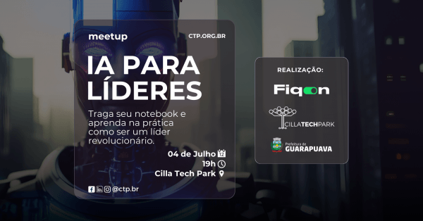 Meetup IA para Líderes em Guarapuava - Sympla