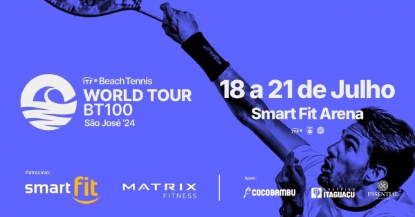 BT100 - ITF Beach Tennis World Tour em São José - Sympla