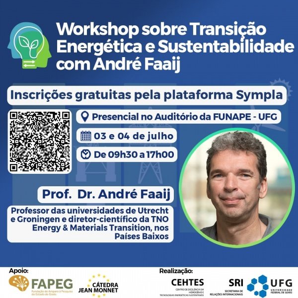 Workshop sobre Transição Energética e Sustentabilidade com André Faaij ...