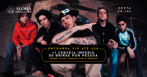 Tributo CHARLIE BROWN JR por LONG BEACH no Aloha Bar Guarulhos em ...