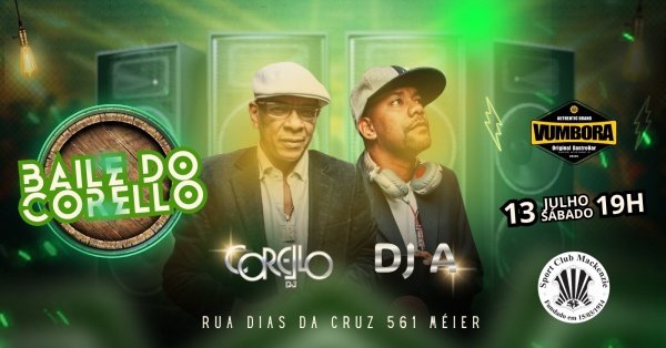 CHARME DO CORELLO - O BAILE em Rio de Janeiro - Sympla