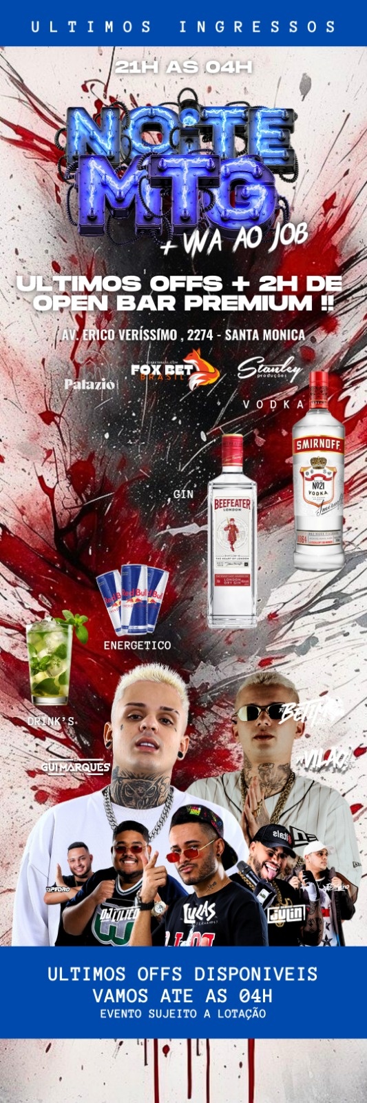 SABADO - NOITE DO MTG 3|DJ GUI MARQUES + DJ VILÃO + 5 DJS em Belo ...