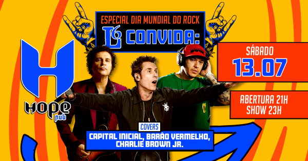 Em Especial Do Dia Mundial Do Rock L6 E As Lendas Do Rock Em Betim Sympla