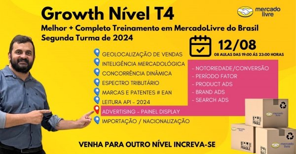 Growth Nível T4 2024 suba o nível você anuncia no MercadoLivre ...