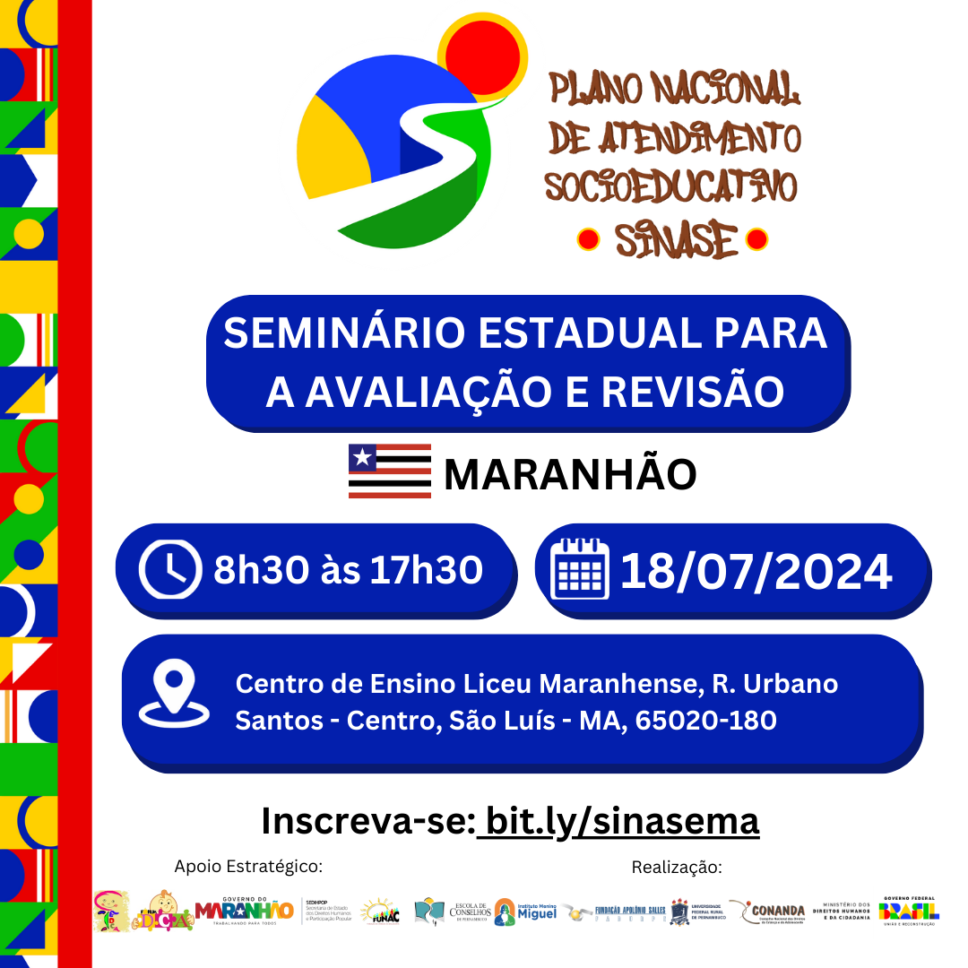 Seminário Estadual para a Avaliação e Revisão do Plano Nacional de ...