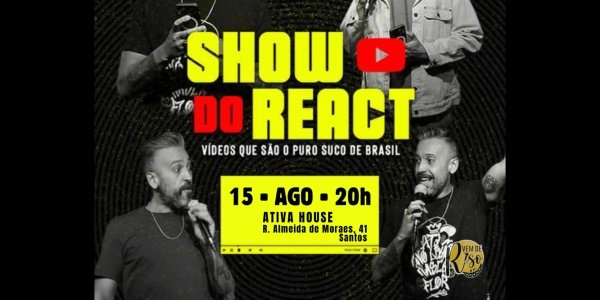 Murilo Moraes - SHOW DO REACT em Santos - Sympla